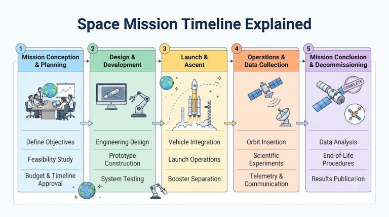 Space Mission Timeline Explained - Astronaut & Pilot